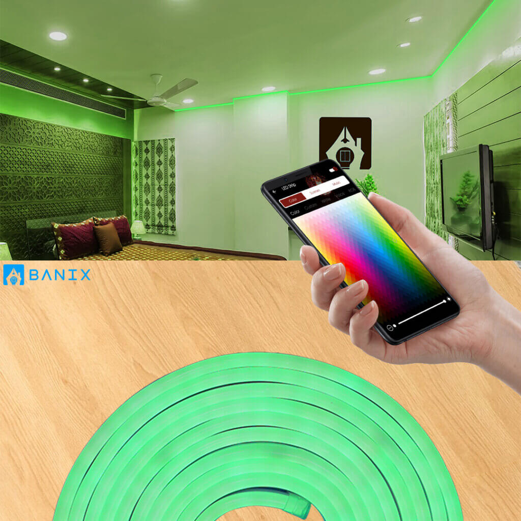 Neon Flexible Strip Light India, Color Changing LED Strip Lights, Neon ...