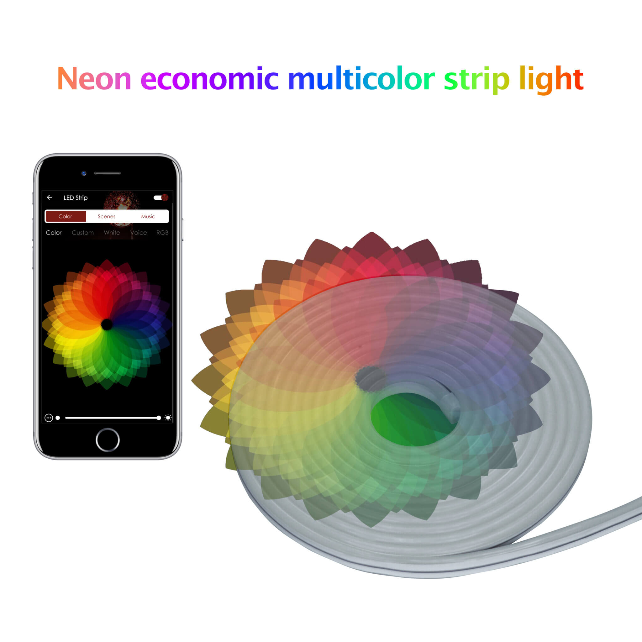 Govee LED Lights India, Smart LED Lights For False Ceiling, WS2812b ...